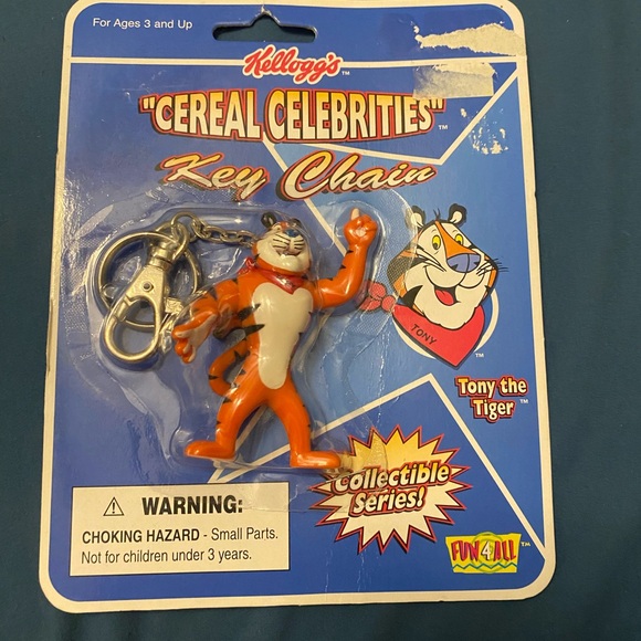 Toys | Kelloggs Tony The Tiger Keychain | Poshmark
